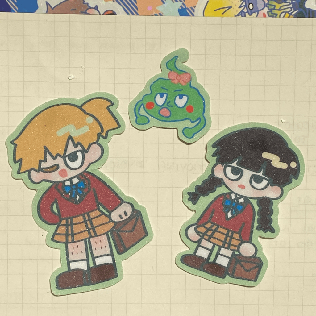 mob psycho 100 sticker set ( reigen / mob / ekubo ) | Shopee Malaysia