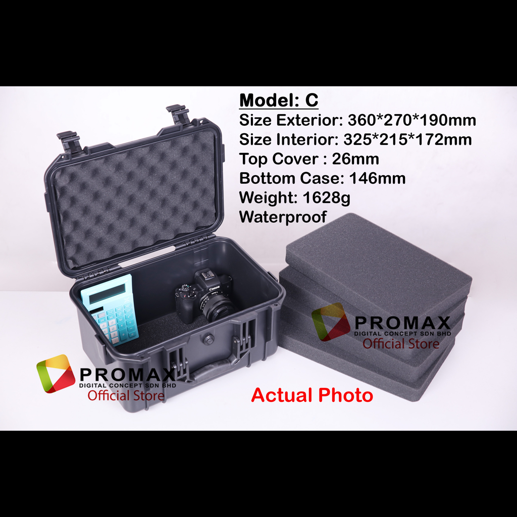 ProMax Hard PP Carry Case Tool Box Storage Bag PP Carrying case ...