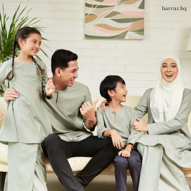 KURTA 𝐃𝐔𝐒𝐓𝐘 𝐆𝐑𝐄𝐄𝐍 BY HARRAZ.HQ | Shopee Malaysia