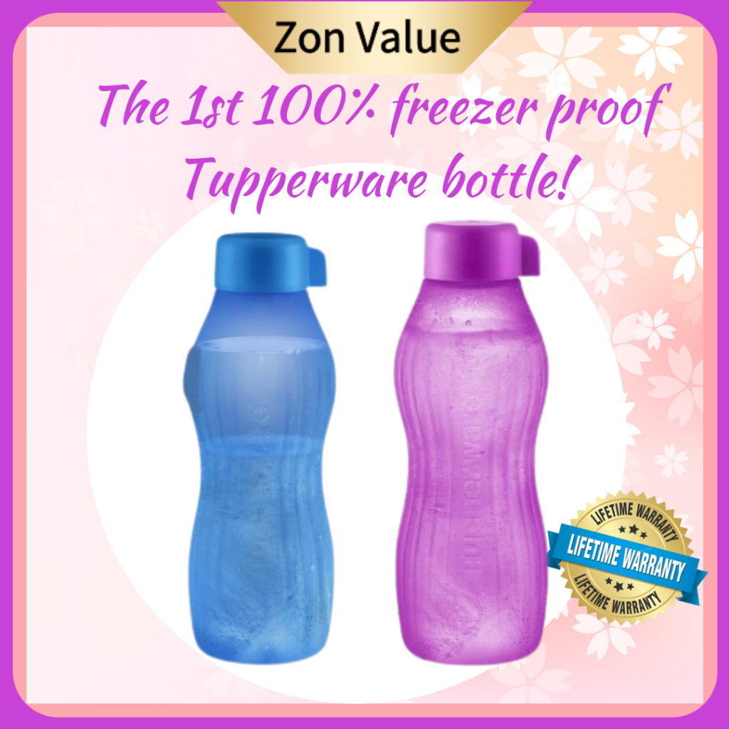 Tupperware Botol Air Sejuk Ais Kalis Bocor Kalis Pembekus Kalis Pencuci ...