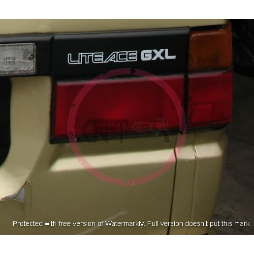 CFS506 Toyota LiteAce Lite Ace GXL Stiker Sticker Vinyl Decal Stripes ...