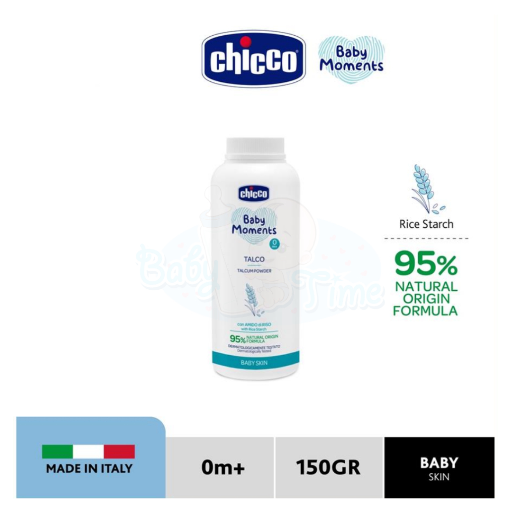 Chicco Baby Moments Talcum Powder Baby Skin - 150g | Shopee Malaysia
