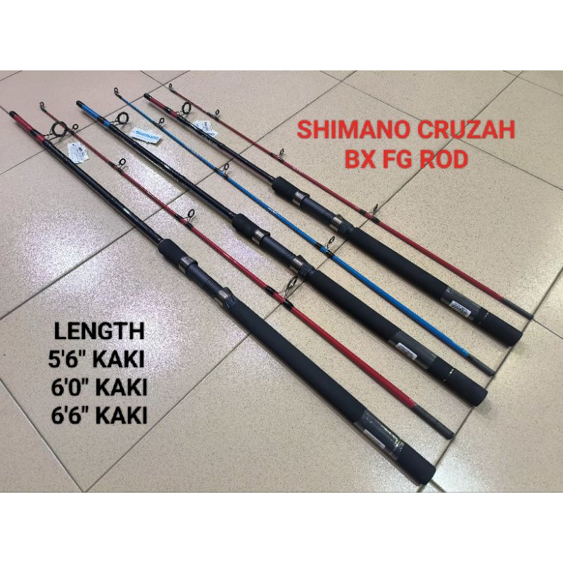 JORAN PANCING 2020 NEW MODEL SHIMANO CRUZAR BX FG SPINNING ROD | Shopee Malaysia