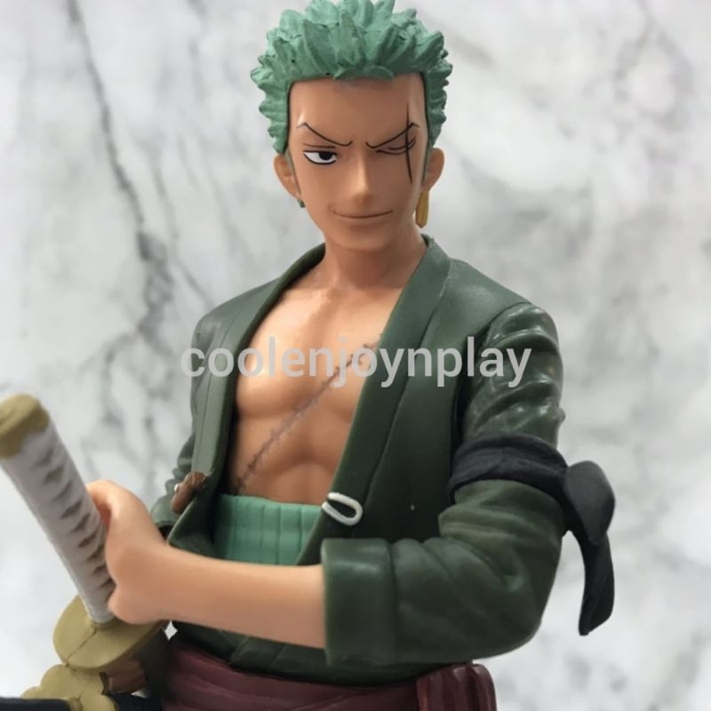 **Ready Stock in Malaysia** Anime One Piece Roronoa Zoro Action Figure ...