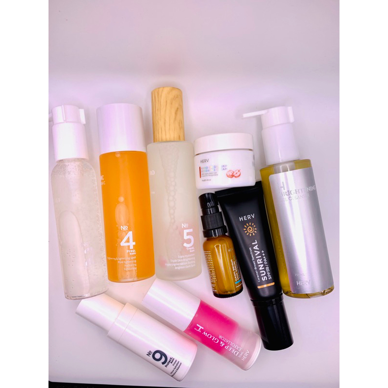 🌼HQ🌼HERV NATURAL SKINCARE PREMIUM SET & LOOSE ITEM 100% ORIGINAL ...
