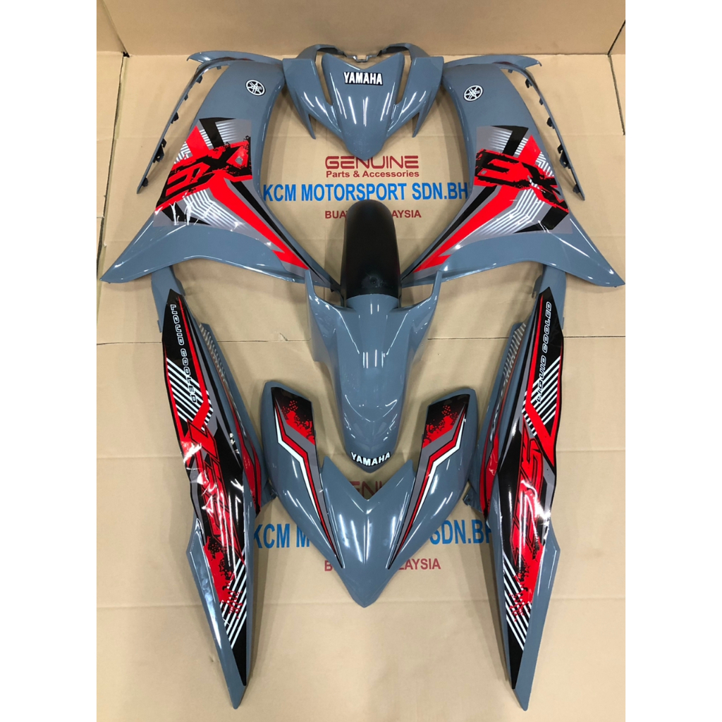 COVERSET / BODY COVER LC V8 / LC 135 FI V8 / LC135 V8 FI NARDO GREY ...