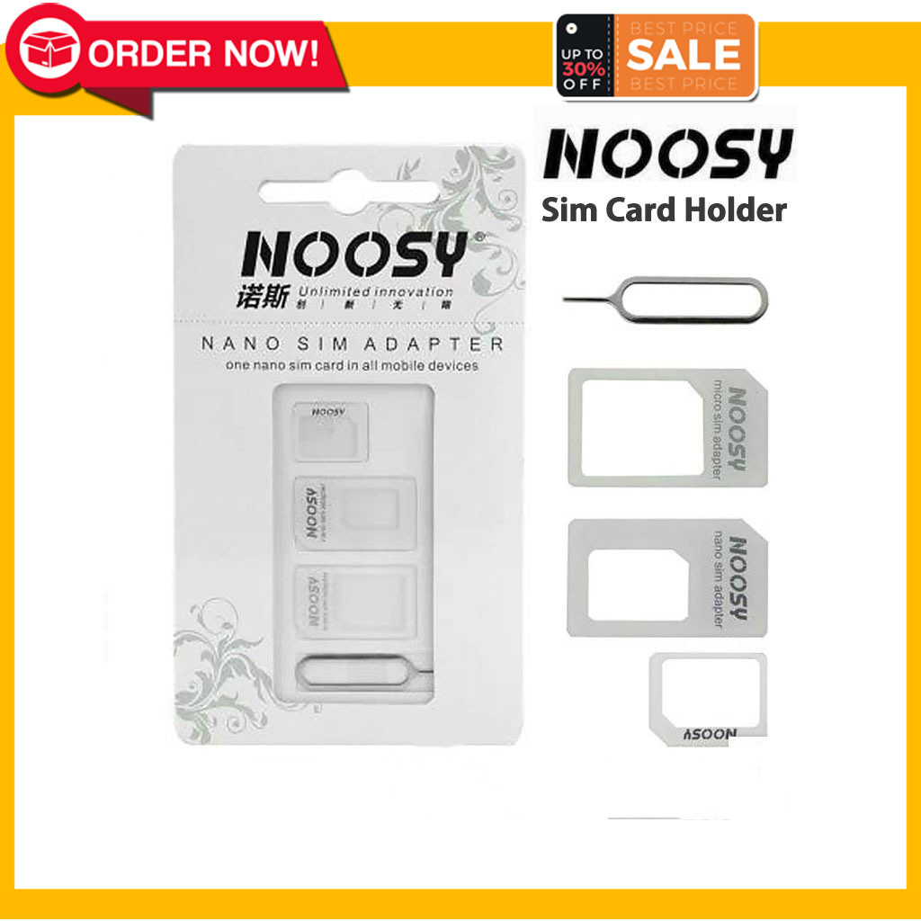 (4 in 1) Universal Adapter Converter Kit Nano To Micro With Eject ...