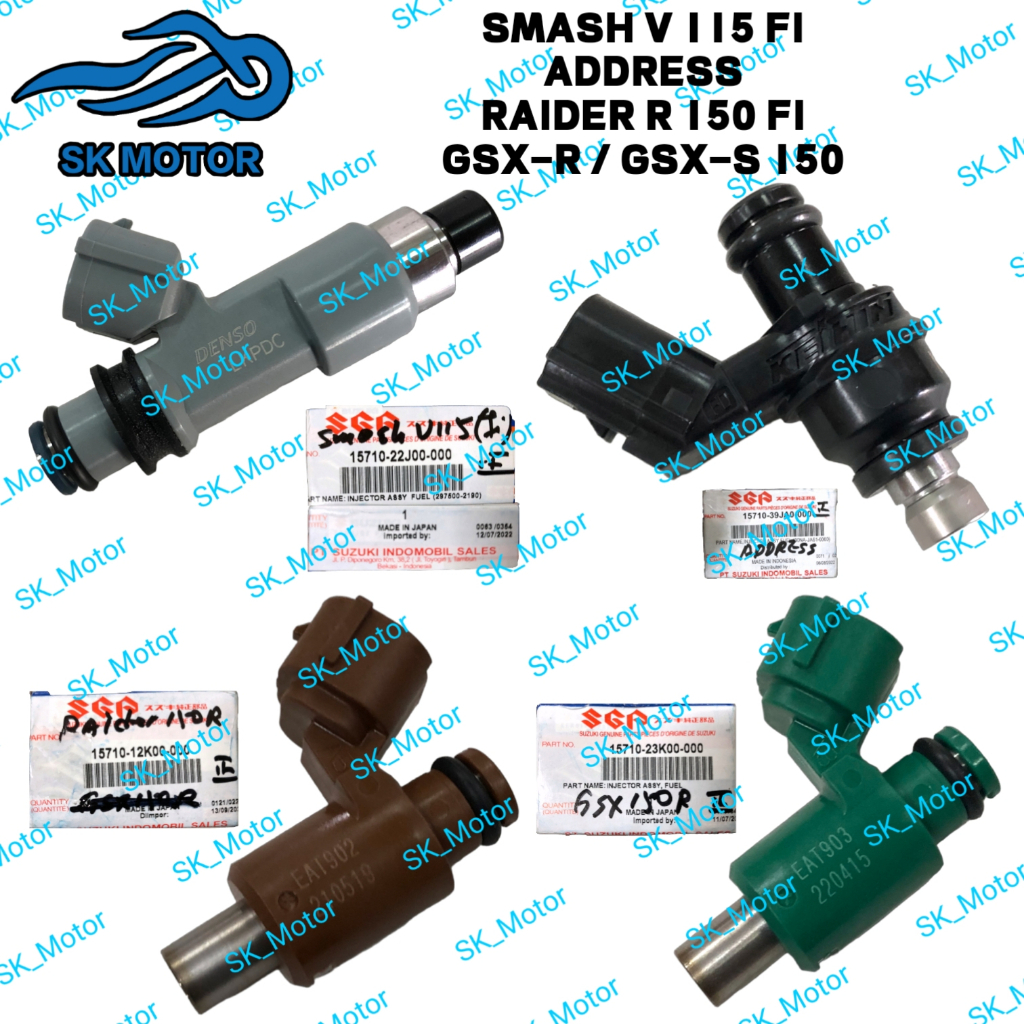 Suzuki SMASH V 115 FI / ADDRESS / RAIDER R 150 FI / GSX-R GSX-S 150 ...