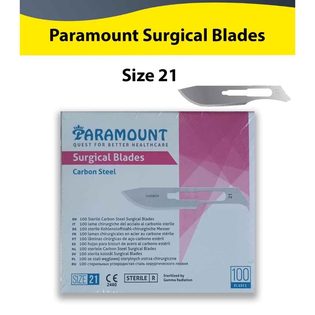 SURGICAL SCALPEL BLADE SIZE 10,11,12,15C ,20, 21, 22, 23 | Shopee Malaysia