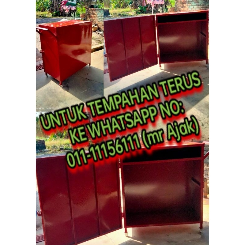 KOTAK SEPANAR (Tool box) kotak besi pelbagai guna (RODA) | Shopee Malaysia
