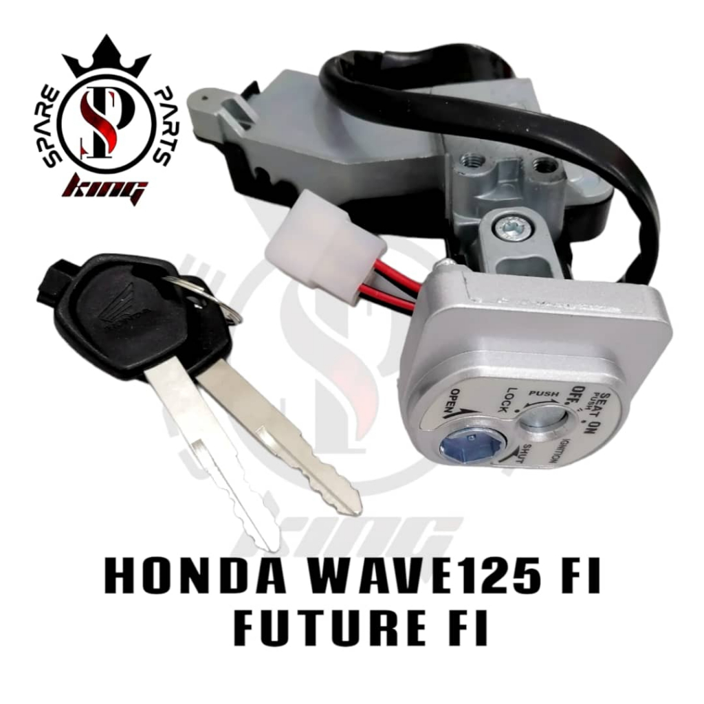 HONDA WAVE125I WAVE125 FI FUTURE FI MAIN SWITCH SET MAIN SUIS KUNCI SET ...