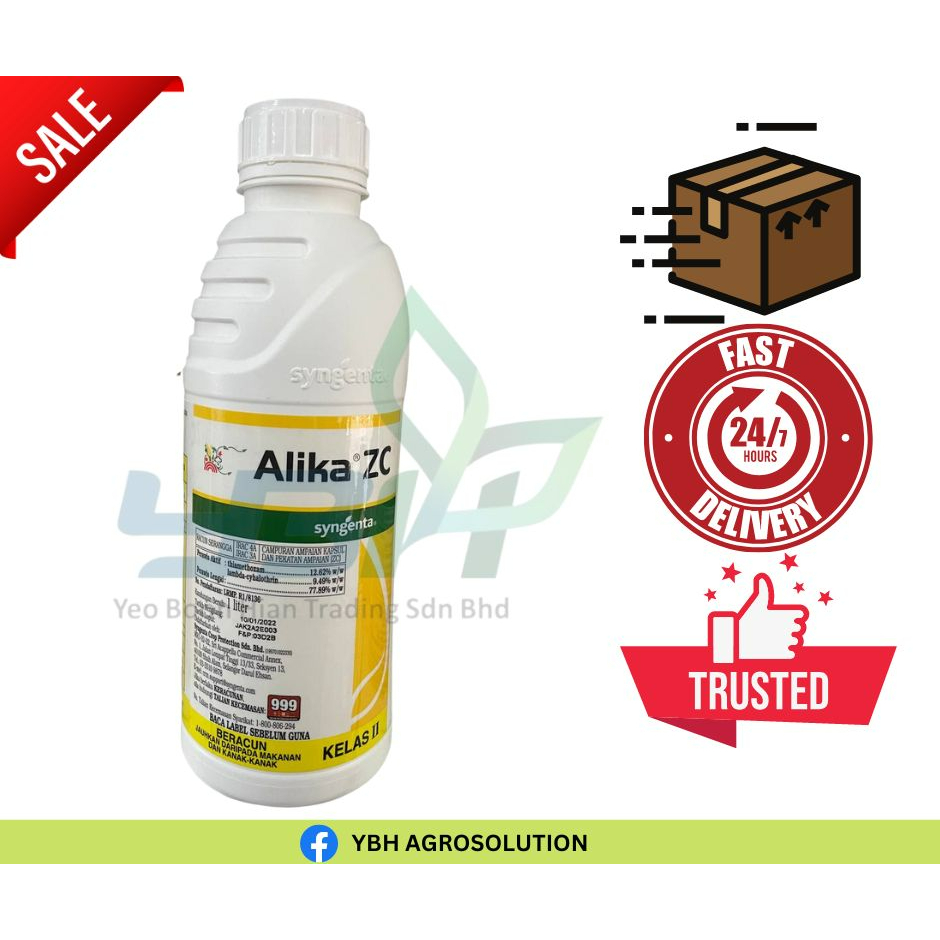 Syngenta Alika® ZC 1 Liter / Thiamethoxam 12.62% & Lambda-cyhalothrin 9 ...