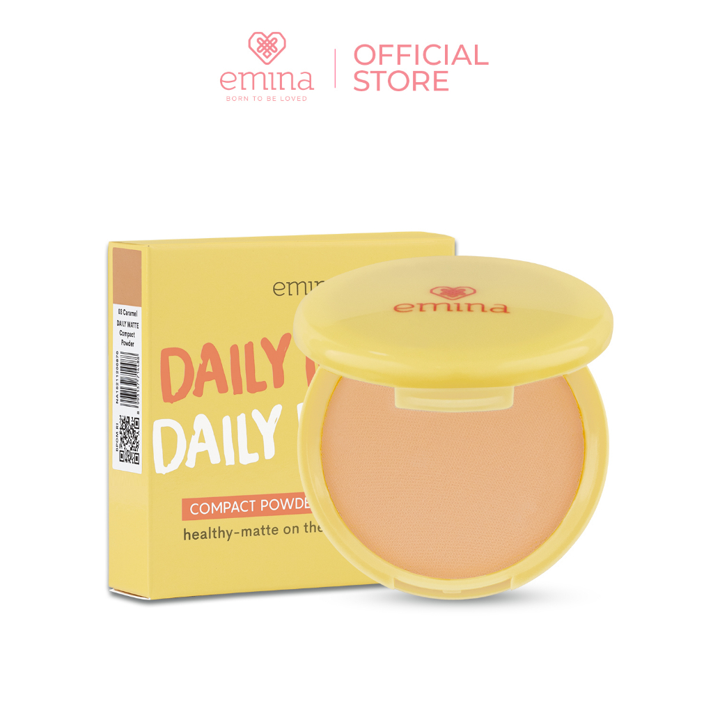 Emina Daily Matte Compact Powder 11 g | Shopee Malaysia