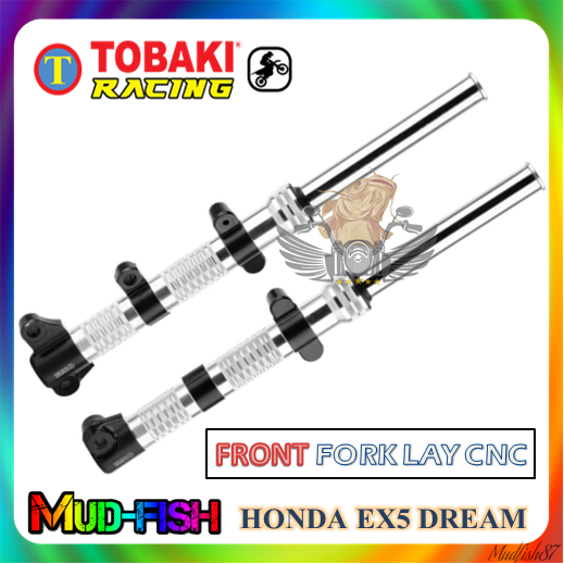 HONDA EX5 DREAM FRONT FORK LAY CNC LEY (TOBAKI RACING) | Shopee Malaysia