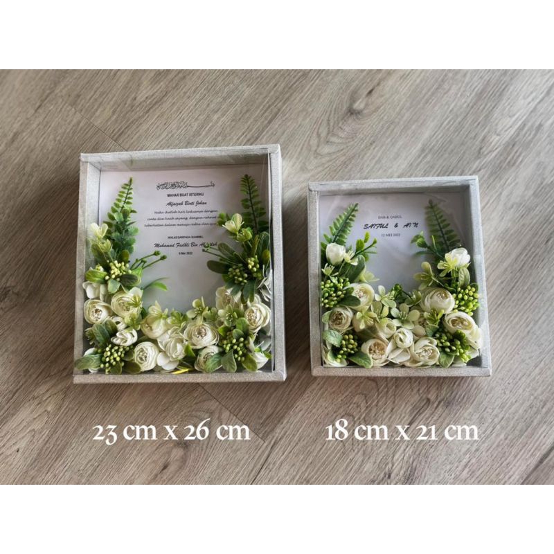 GUBAHAN FRAME MAS KAHWIN SIAP GUBAH + GUBAHAN HANTARAN | Shopee Malaysia