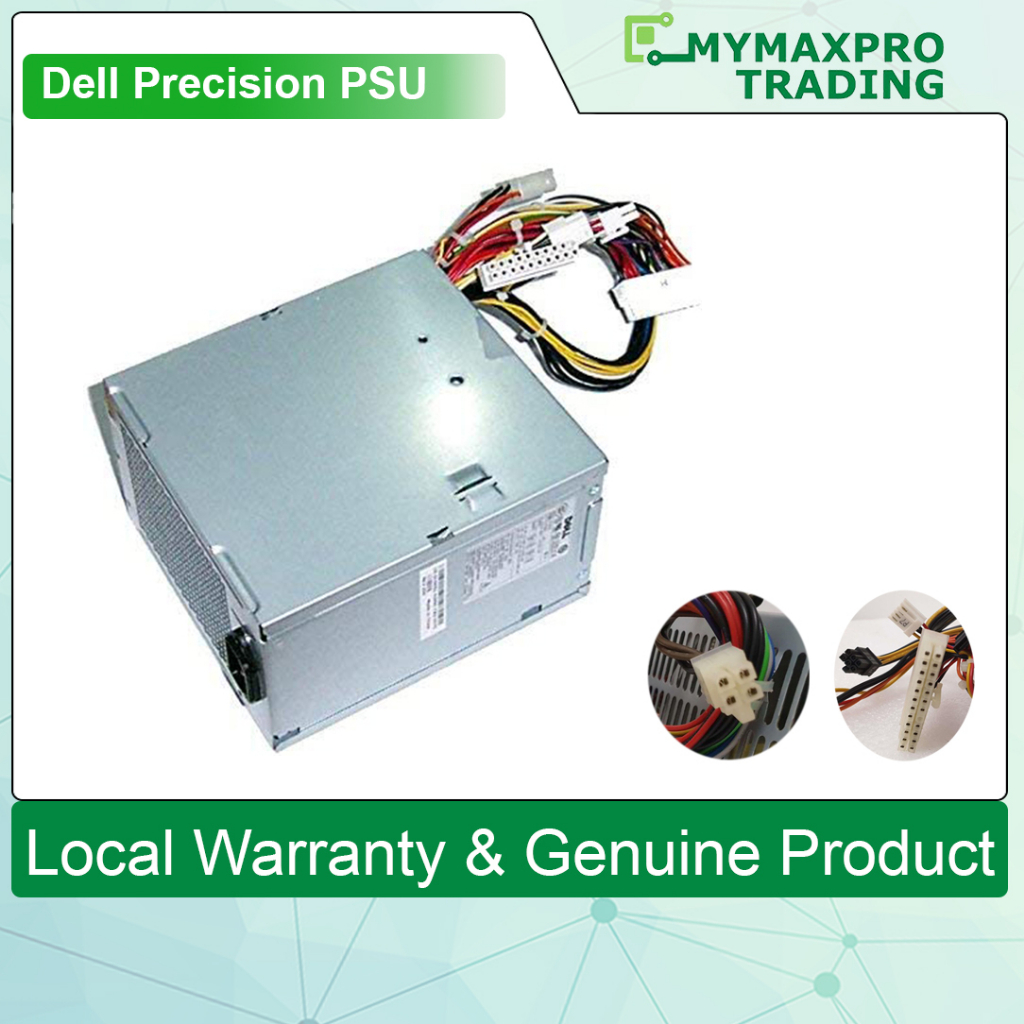 【READY STOCK】Dell Precision T1500 T1600 T1650 MT 265W / 300W Power ...