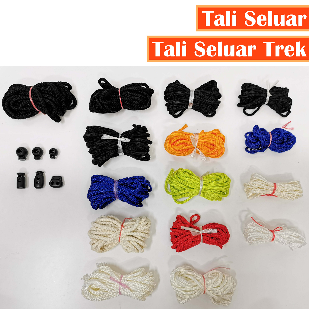 (Roll) Grade A Tali Ikat Seluar Tali PP Sukan Drawstring Track suit PP ...