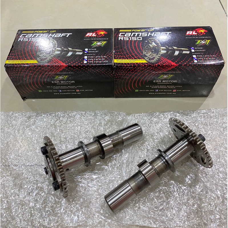 RED LEO REDLEO ESR RS150 CAM SHAFT CAMSHAFT RACING TYPE 1 / 2 / 3 ...