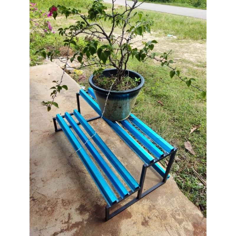 rak pasu bunga tahan lasak outdoor dan tahan karat | Shopee Malaysia