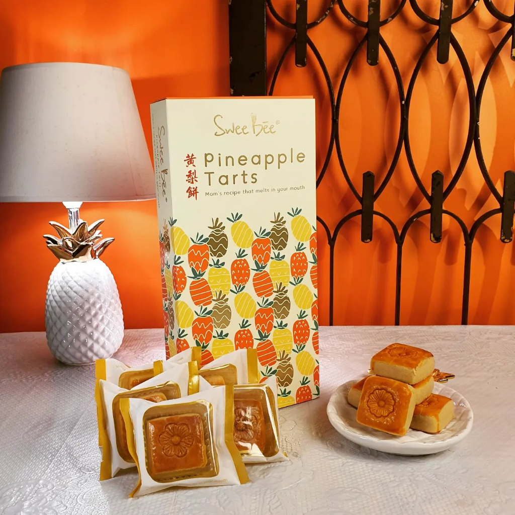 Swee Bee CNY Pineapple Tarts Nenas (individual Packing) 360g 瑞美迎春接福凤梨酥 ...