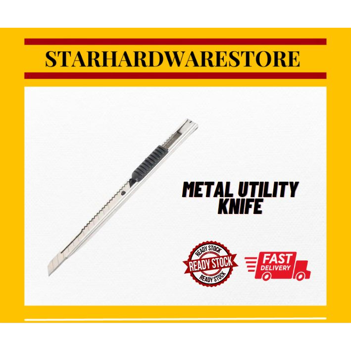 1pcs Metal Utility Knife Office Home Cutter Knife School Hand Craft DIY ...