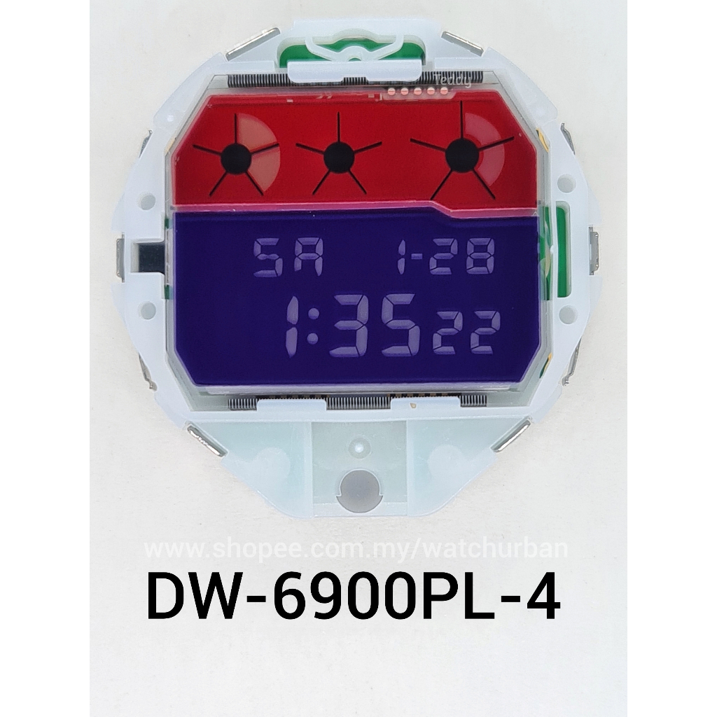 CASIO G-SHOCK MODULE DW6900 DW6600 ENGINE 3230 100% ORIGINAL DW-6900 ...