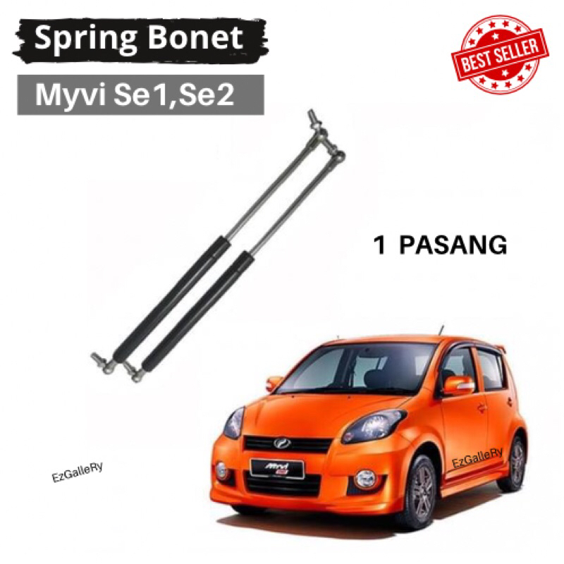 Spring Bonet Belakang Myvi Ezi Se1 Se2 Rear Boot Gas Spring | Shopee ...