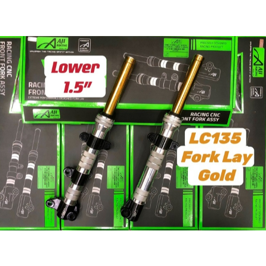 AJI RACING CNC LAY FRONT FORK (1.0/1.5INCH) LC135 4S &5S /Y15 / Y16 ...