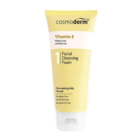 COSMODERM Vitamin E Facial Cleansing Foam 125ml | Shopee Malaysia
