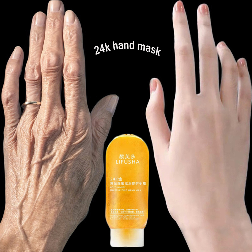 Whitening Hand Wax Mask Hand Skin Care Nail Repair Exfoliating Anti ...