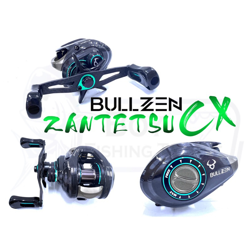 BULLZEN ZANTETSU CX BC REEL BAITCASTING REEL FISHING REEL | Shopee Malaysia