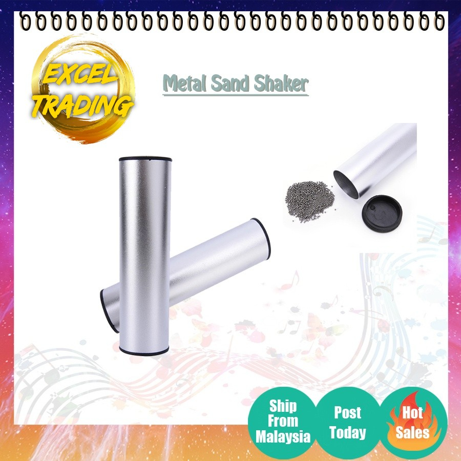 Metal Shaker Sand Shaker Alat Muzik Percussion | Shopee Malaysia
