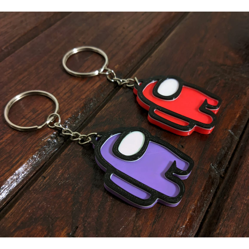 AMONG US KEYCHAIN (3D Bag Decoration) | Shopee Malaysia