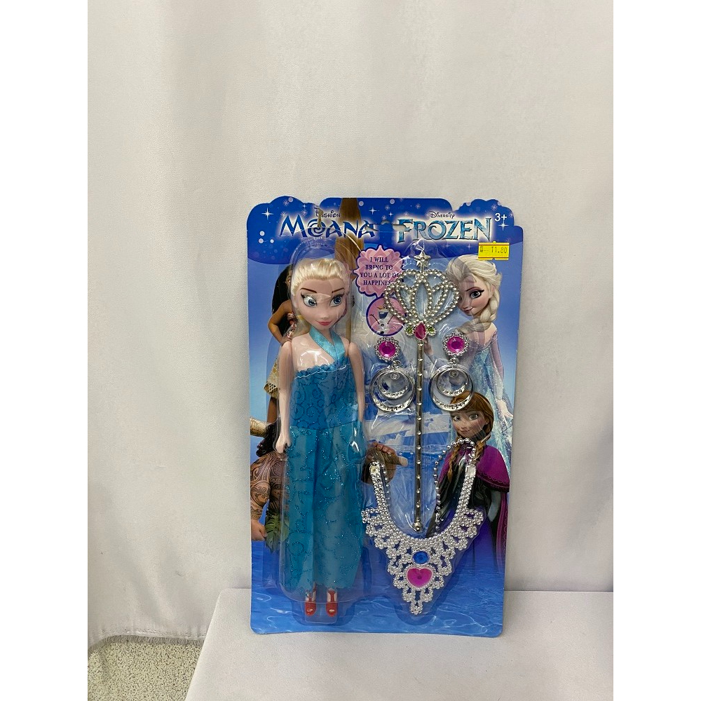 Frozen Elsa & Anna Doll Beauty Dresser Toy | Shopee Malaysia