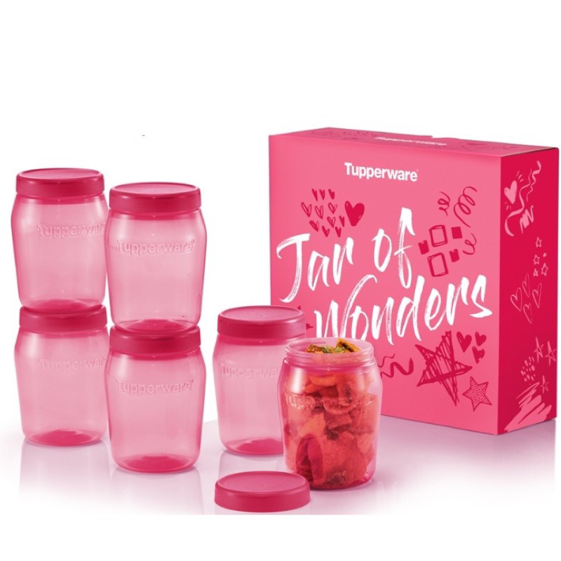 Tupperware Emberglow universal jar 550ml (6pcs) | Shopee Malaysia