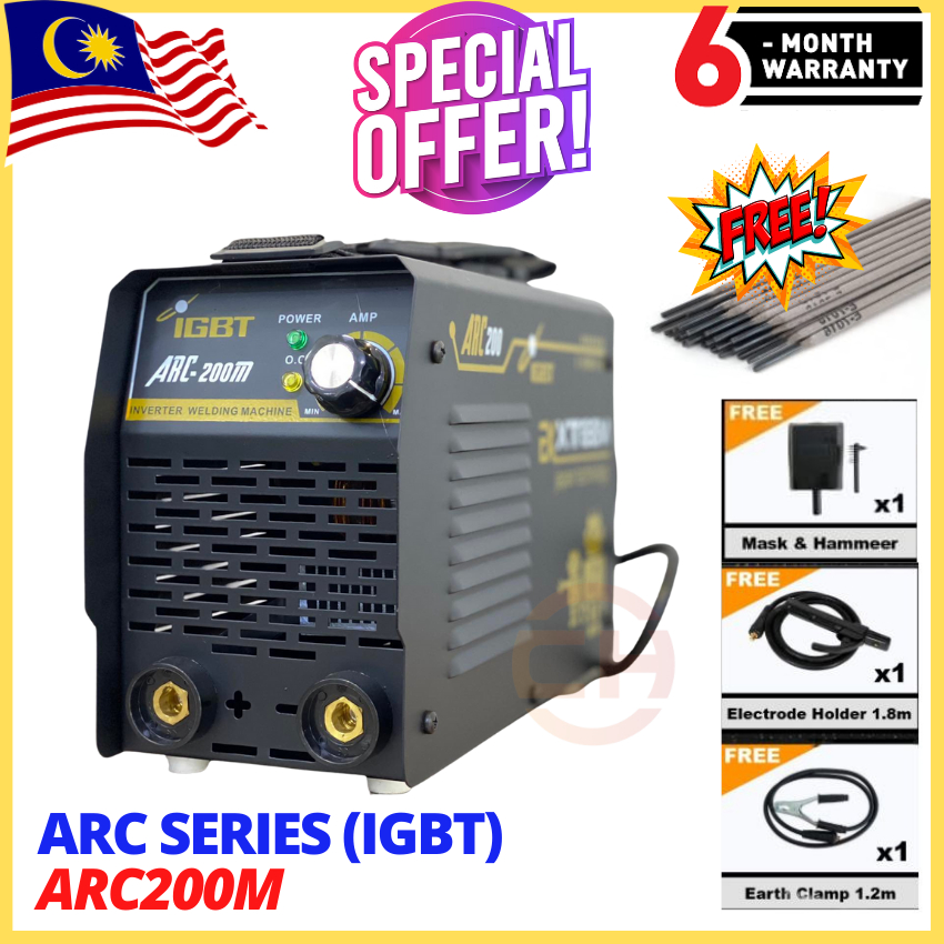 EXXTEEM JAPAN TECHNOLOGY ARC200M INVERTER WELDING MACHINE ARC WELDING ...