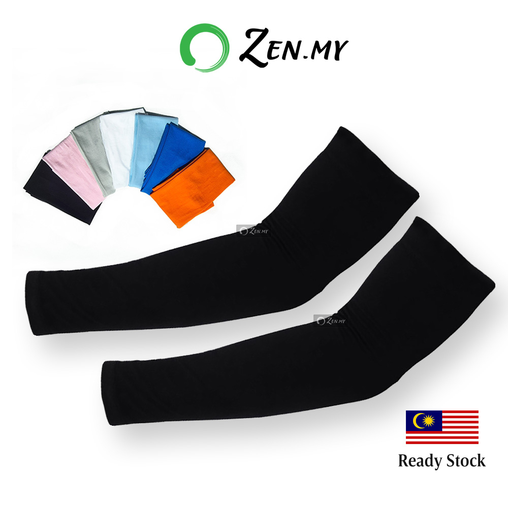 [ZEN.MY] Handsock Arm Sleeve UV Protection Hand Sock Men Women Muslimah ...