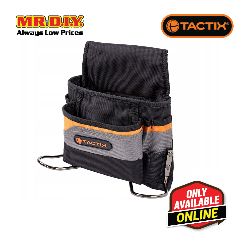 Tactix 8 Pocket Tool Belt Pouch | Shopee Malaysia