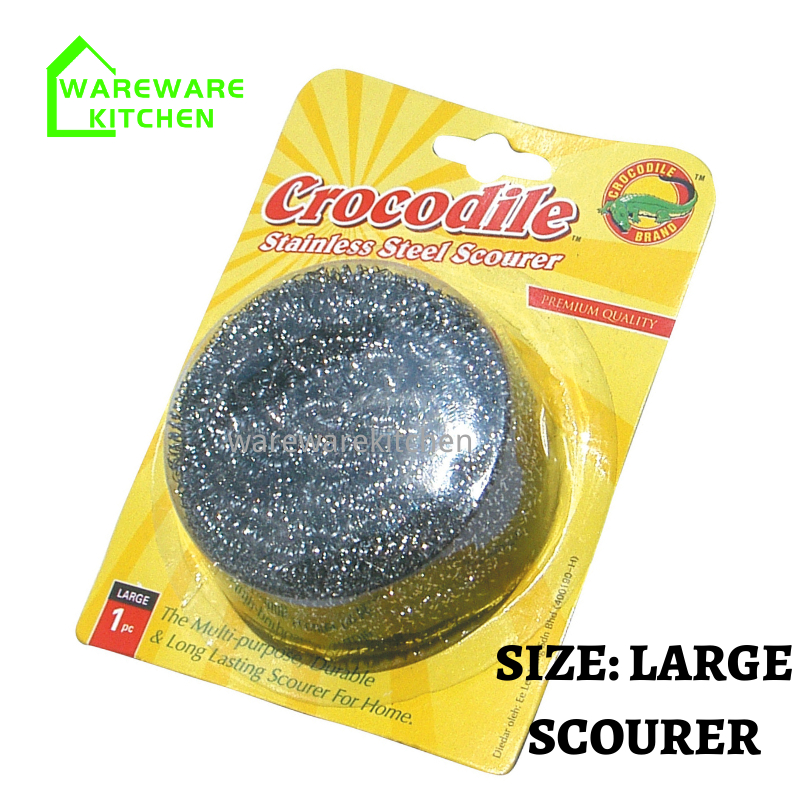 Large Stainless Steel Scourer Winding Scrubbers Kitchen Cleaning Brush ...