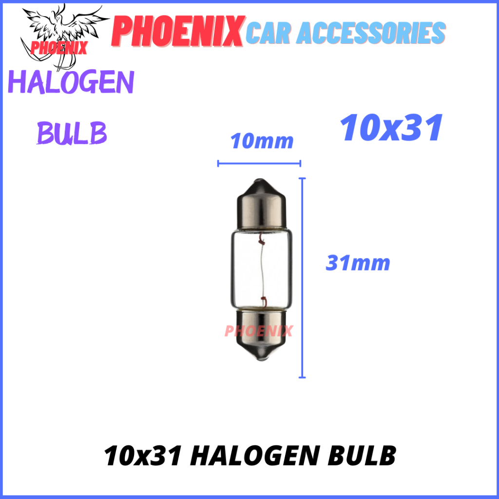12V ★ ROOF LAMP BULB 10x28 10x31 10x36 100% Original Halogen Bulb ...