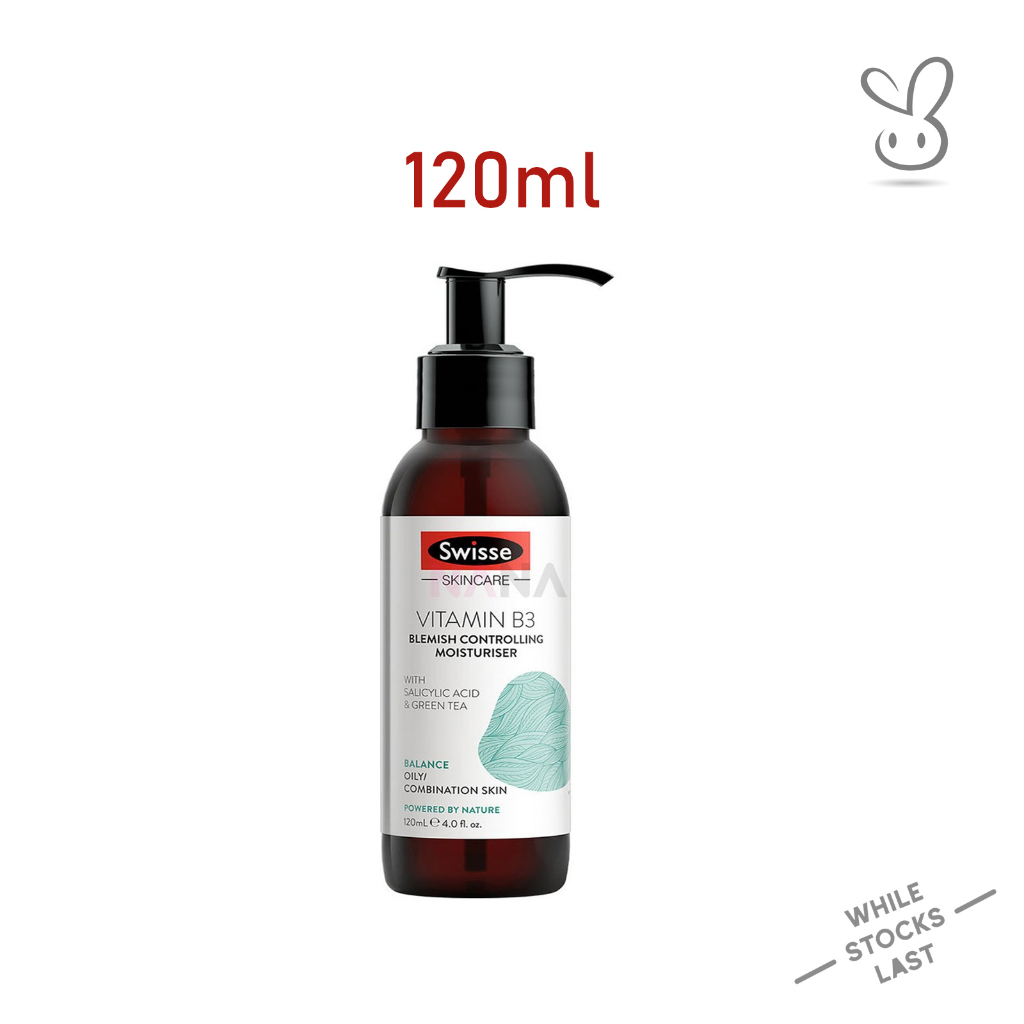 [Clearance] Swisse Vitamin B3 Blemish Controlling Moisturiser 120ml ...