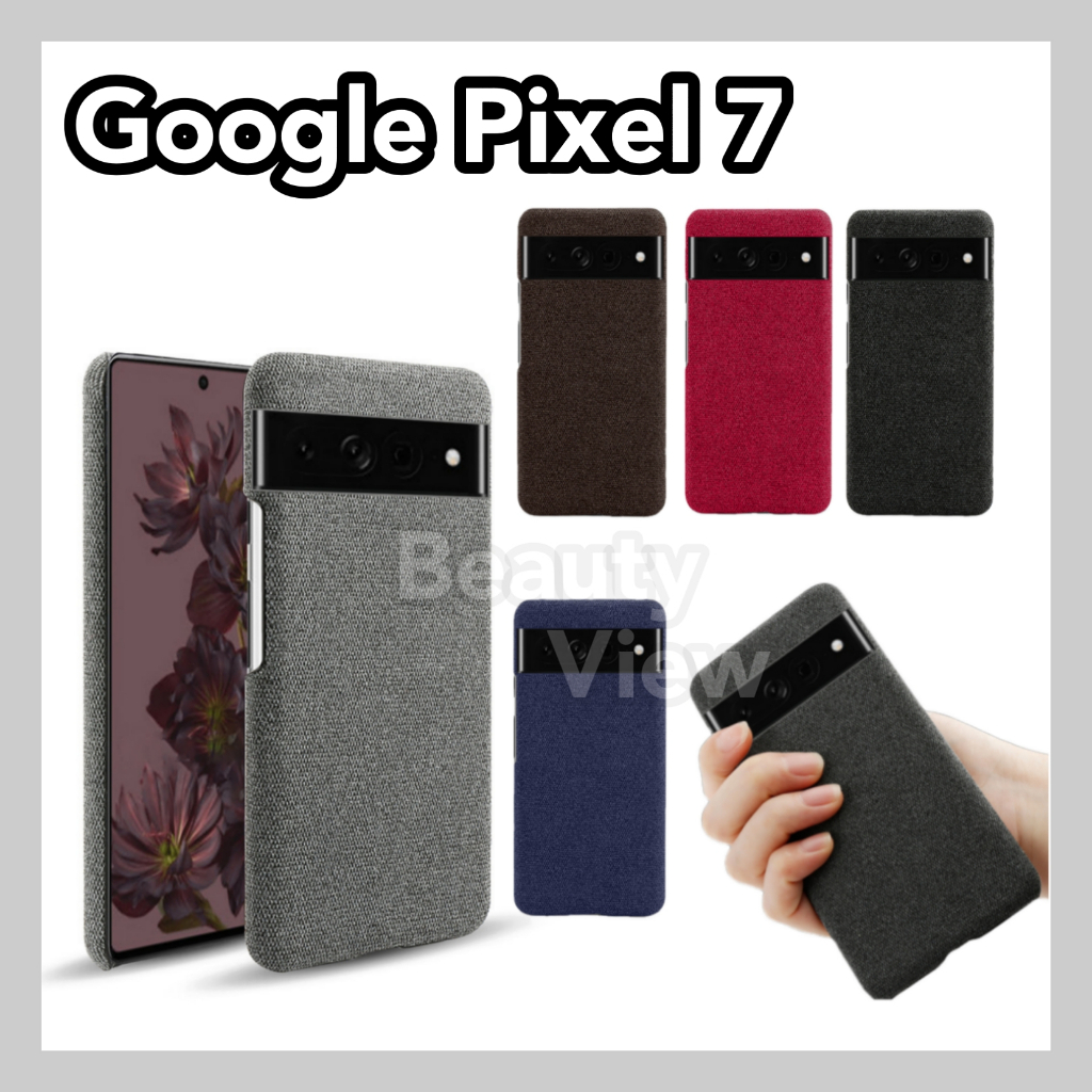 Google Pixel 7/7 Pro Fabric Pattern Texture Phone Casing Cover | Shopee ...