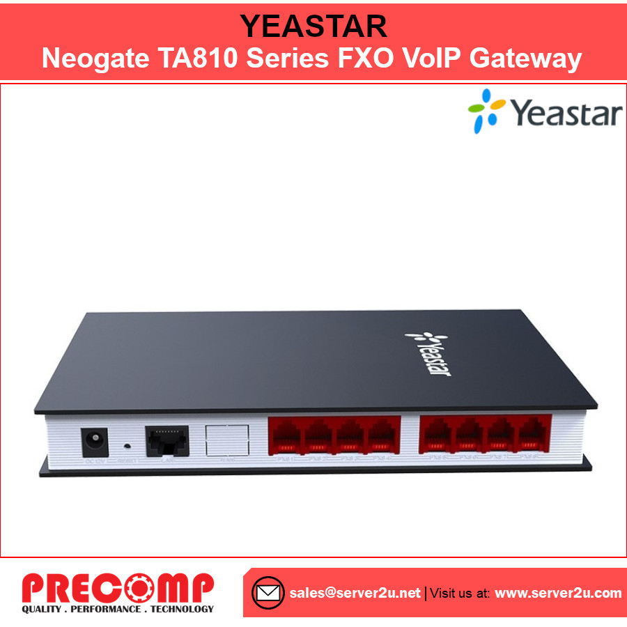 Yeastar Neogate TA810 Series FXO VoIP Gateway | Shopee Malaysia