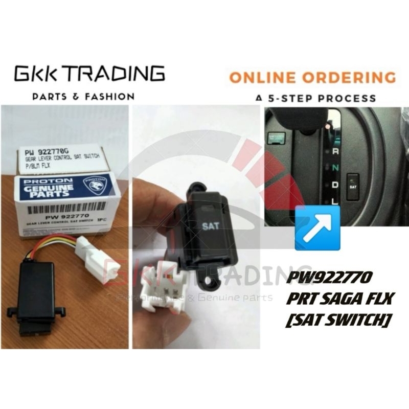 PROTON SAGA FLX SAT SWITCH SUB ASSEMBLY PW922770( Stepped Automatic ...