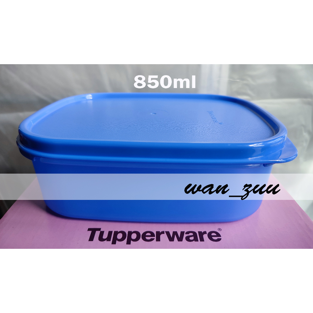 TUPPERWARE Modular Mates Mini Rectangular (850ml / 1.9L)(PINK/TURQUOISE ...