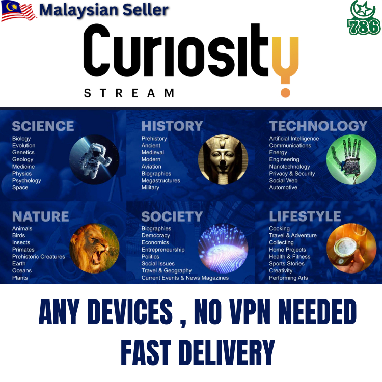 CURIOSITY STREAM ORIGINAL 4K WITH WARRANTY | Shopee Malaysia