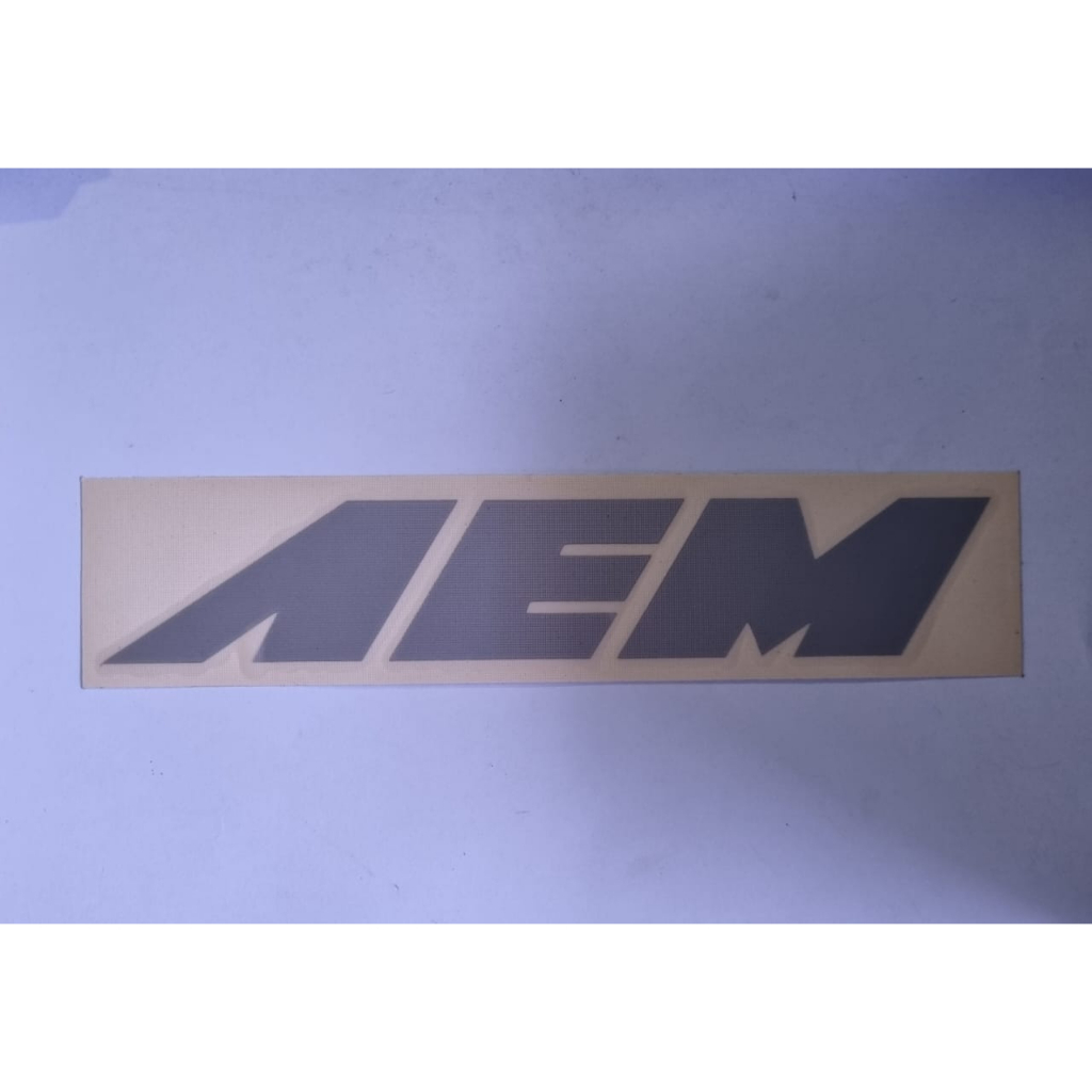 Original AEM Car Sticker from USA ( 18.5cm x 4cm ) | Shopee Malaysia