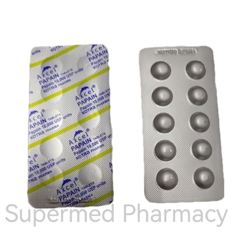Axcel Papain Tablet 10's | Shopee Malaysia