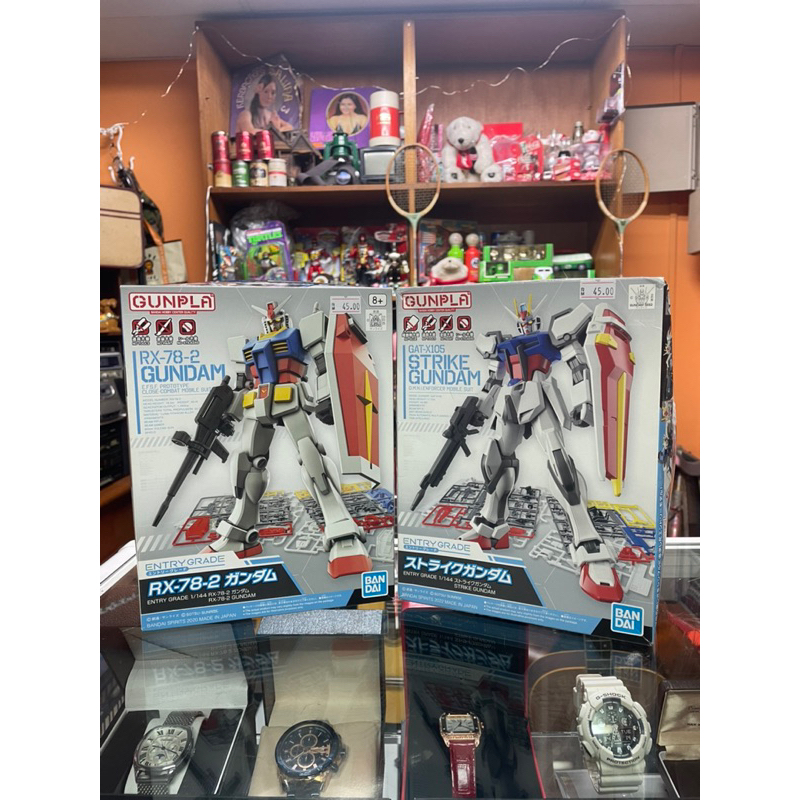 READY STOCK Gundam Gunpla Entry Grade 1/144 Model Kit Bandai | Shopee ...