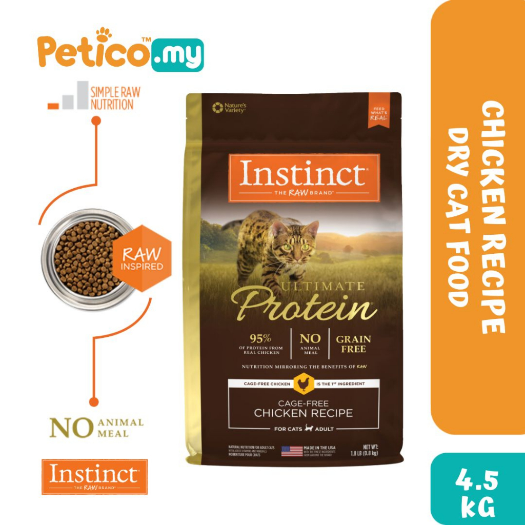 Instinct Cat Original / Raw Boost / Ultimate Protein Grain-Free Recipe ...